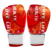 China Boxing Gloves Pu Factory Price Custom Print for Birthday Present Professional Boxing Gloves for sale