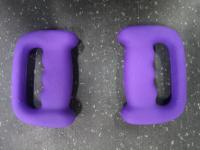 China Custom Color Vinyl Dumbbell Set Boxing Fitness Accessories For Men for sale