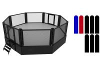 China 5M-9M Octagonal MMA Fighting Ring Octagon UFC Cage ISO9001 for sale