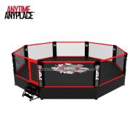 China Custom Panel Walls Hexagonal Octagonal MMA Training Cage For Boxing for sale