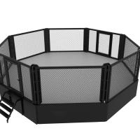 China Hexagon Professional Round MMA Cage for sale