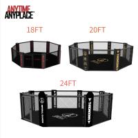China 25FT La Lutte Home MMA Cage Competition Foldable UFC Octagon Ring for sale