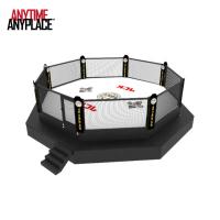 China 25Ft 10*10M Octagon MMA Ring Heavy Gauge Structural Steel MMA Fighting Cage for sale