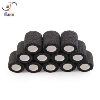 China 55% Viscose Selvage Solid Gauze Blue Bandage For Sports Medicine for sale