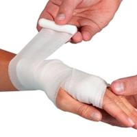 China 30gsm PBT Elastic Bandage Medical Gauze Bandage Good Elasticity for sale