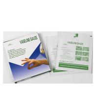 China Vaselinee Gauze Dressing Paraffine Medical Gauze Pads for sale