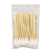 China Disposable Medical Cotton Balls 15CM Long Medical Grade Q Tips for sale