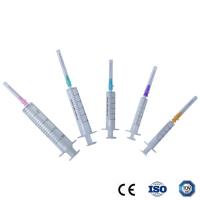 China Plastic 5ml Luer Slip Syringe 2 Part Syringes And Needles for sale