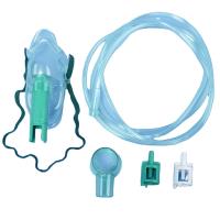China 140mm Disposable Oxygen Mask , Silicon Multi Vent Oxygen Mask for sale