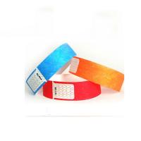China Hospital Use Disposable ID Bracelets Vinyl Bracelets With Printing 270x25mm for sale