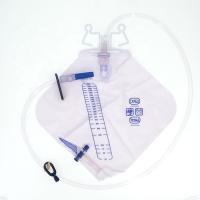 China Screw Valve Disposable Night Urine Drainage Bags 4000ml for sale
