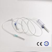 China Medical Pediatric Disposable Infusion Sets , 150cm Luer Lock Infusion Sets for sale