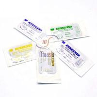 China Nylon PGA Silk Disposable Surgical Suture With Needle for sale