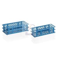 China 13mm 16mm 18mm 50 100 Hole Polypropylene Test Tube Rack for sale