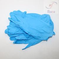 China OEM Blue Latex Surgical Gloves , Disposable Latex Medical Examination Gloves for sale
