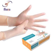 China Anti Virus Medical Disposable Vinyl Examination Gloves for sale