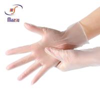 China Anti Virus Medical Disposable Vinyl Examination Gloves for sale