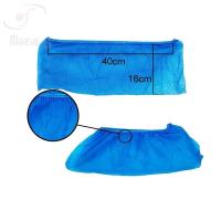 China 30gsm Disposable Non Woven Shoe Cover Medical Protective Wear for sale