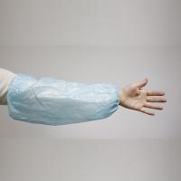 China 12 Micron Disposable Arm Sleeve Cover Medical Protective Wear for sale