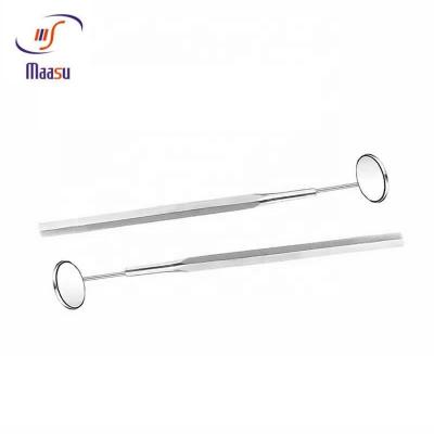 China Examination Magnifying Dental Mouth Mirror Heads With Handle for sale