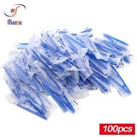 China Blue Plastic Disposable Tweezers 15.5cm Periodontal Tool for sale