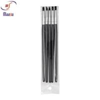 China Black 5pcs Dental Silicone Brush Pen Periodontal Tool for sale