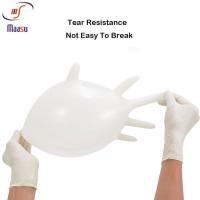 China EN455 Powder Free Latex Surgical Gloves , Disposable Latex Work Gloves for sale