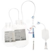 China 250ml 450ml 500ml Blood Collection Bags , CPDA 1 Blood Bags for sale