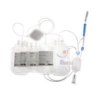 China 250ml 450ml 500ml Blood Collection Bags , CPDA 1 Blood Bags for sale