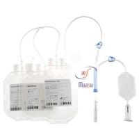 China 250ml 450ml 500ml Blood Collection Bags , CPDA 1 Blood Bags for sale