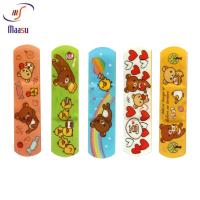 China PE Waterproof Kids Adhesive Cartoon Character Band Aids for sale