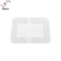 China Non Woven Sterile Adhesive Wound Dressing Pad 10x10cm for sale