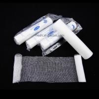 China 20 Yards Absorbent Cotton Sterile Medical Gauze Roll for sale