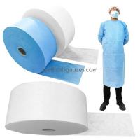 China Hospital Surgical Colorful PP Non Woven Fabric Roll 10gsm for sale