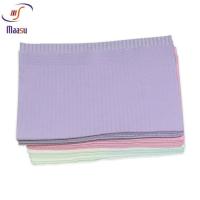 China Disposable Medical Waterproof Dental Bibs Paper+Poly for sale