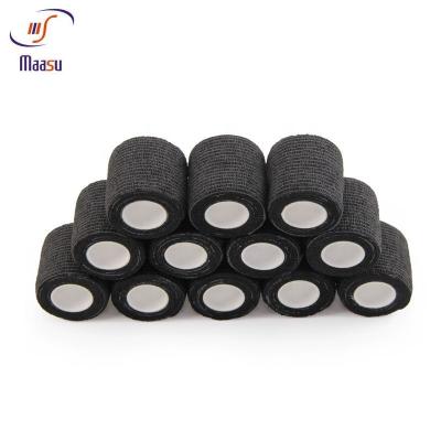 China Cotton Unpatterned Medical Gauze Bandage Stretch Breathable Black for sale
