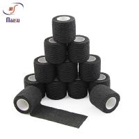China 55% Viscose Selvage Solid Gauze Blue Bandage For Sports Medicine for sale