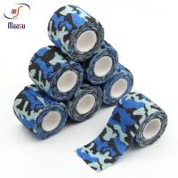 China Blue Background Pattern Medical Gauze Bandage Pure Cotton High Breathable for sale