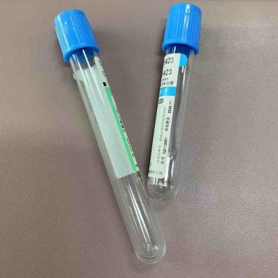 China Blue Top Sodium Citrate 9:1 PT Tube 2mL Vacuum Blood Collection Tube for Coagulation Tests for sale