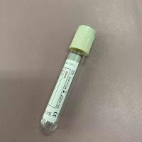 China EDTA Sodium Fluoride Glucose Blood Tube Vacuum Medical Examination 5mL for sale