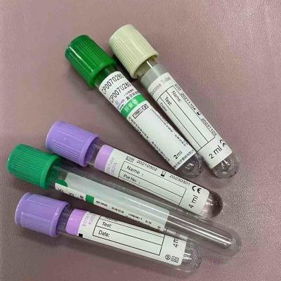 China EDTA Clot Activator Plain Blood Collection Tube 5mL Medical Disposable Use for sale
