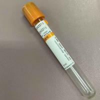 China Orange Top Clot Activator Blood Collection Tube 5mL Pro Coagulating Vacuum Tube for sale