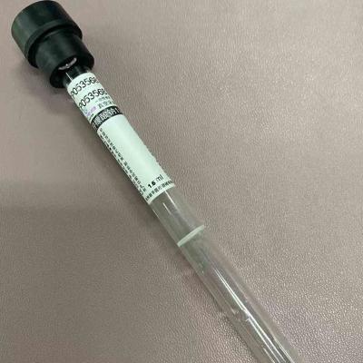 China Sodium Citrate 4:1 ESR Tube Black Top Vacuum Blood Collection Tube 3.8% 13x100mm PET CE Certified for sale