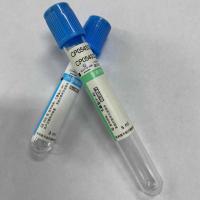 China PT Vacuum Blood Collection Tube Blue Cap 3.2% Sodium Citrate 2mL Glass for sale