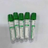 China CIPING 5ml Lithium Heparin Vacuum Blood Collection Tube Green for Clinical Biochemistry for sale