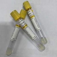 China Gel Clot Activator Serum Tube Yellow Cap 1ml to 8ml Vacuum Blood Collection SST for sale