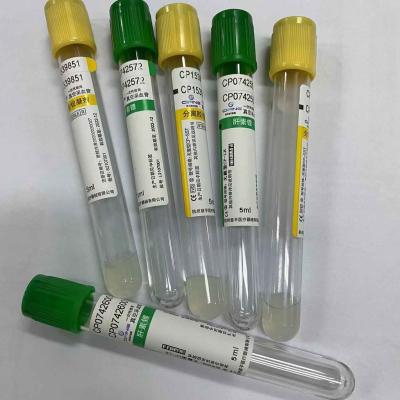 China Medical Disposable Lab Use Heparin Tube 1ml - 10ml for sale