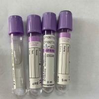 China EDTA K2K3 Blood Collection Tube 1ml-10ml Purple Cap for Hematology Testing for sale