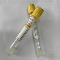 China Gel Clot Activator Tube SST Yellow Head Cover 5mL Vacuum Blood Collection Tube for sale