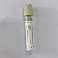 China Grey Cap Glucose Tube Sodium Fluoride EDTA Heparin 2ml 5ml Blood Collection Tube for sale